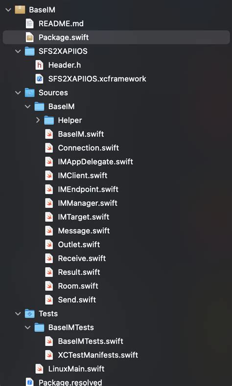 swift package manager swiftpm use binarytarget got an error no such