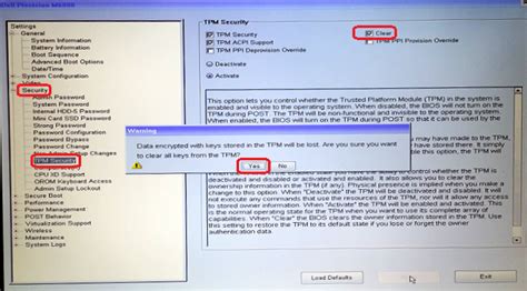 unable to enable bitlocker after a hard disk drive hdd replacement