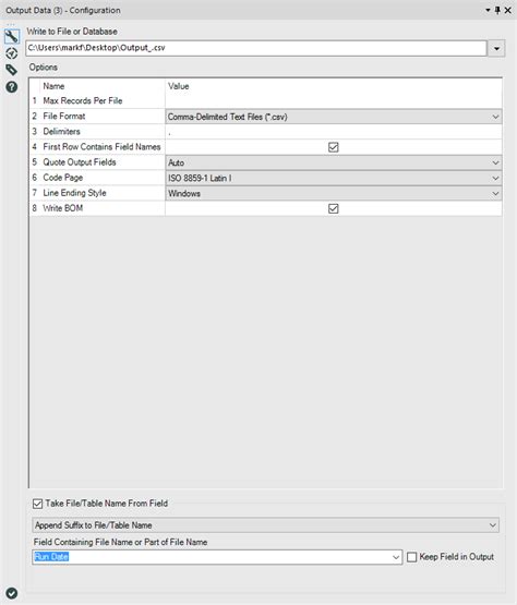 solved how to include a timestamp in the output filename alteryx