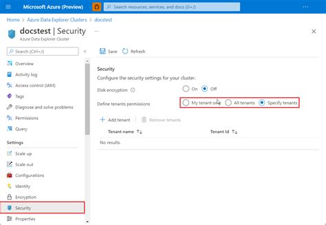 allow cross tenant queries and commands in azure data explorer