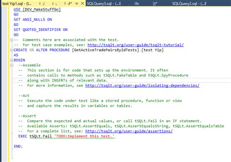 how to install the tsqlt unit test framework to start unit testing your