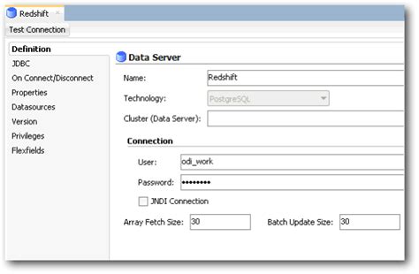 building an amazon redshift data warehouse using odi and