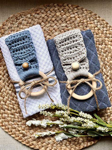 Ravelry 10 Minute Towel Ring Pattern By Dana Hogan
