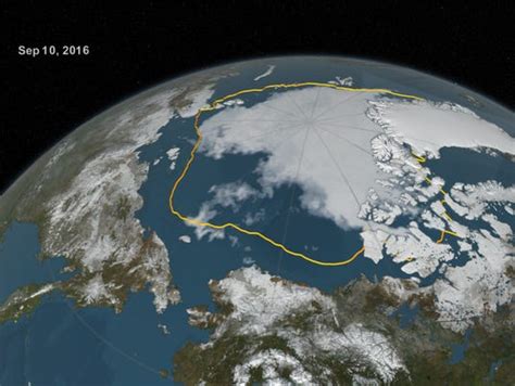 Arctic Sea Ice Shrinks To 2nd Lowest Mark On Record