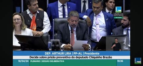 Plenário Da Câmara Mantém Prisão De Deputado Envolvido Na Morte Da