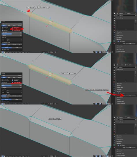 is it possible to get all new edges sharp when using edge bevel tool