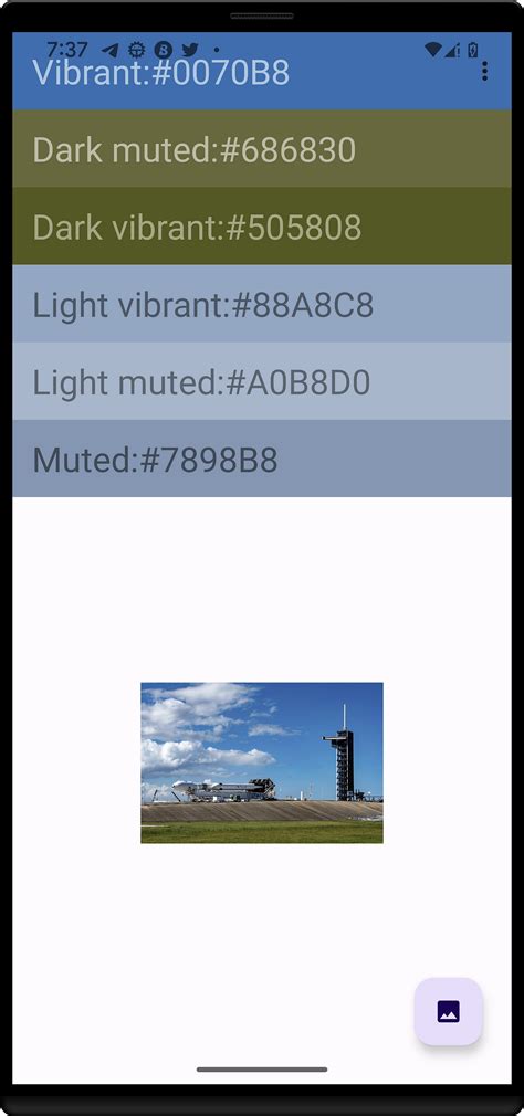 extracting colors from an image using the palette api android laptrinhx