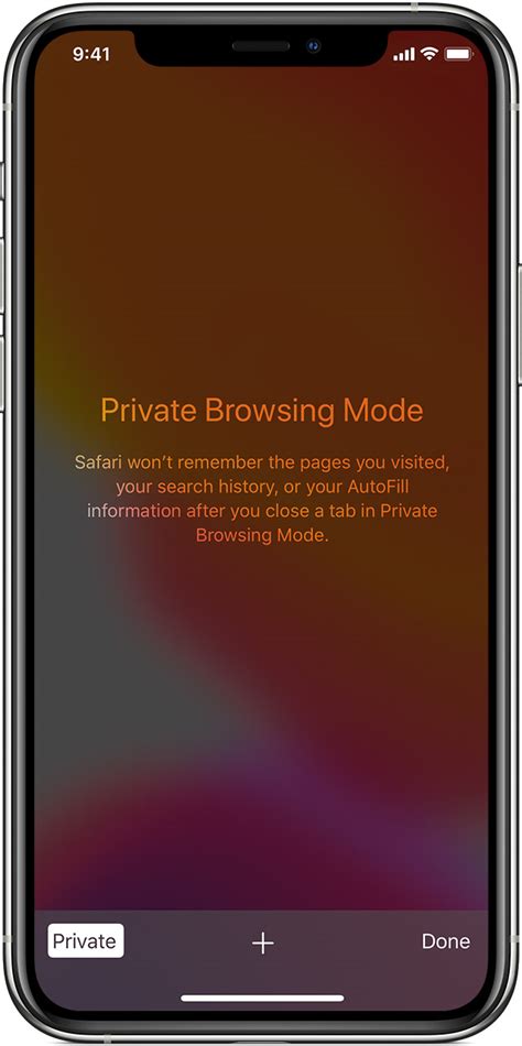 turn private browsing on or off on your iphone or ipod touch apple