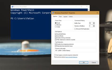 how to get the powershell command history on windows 10