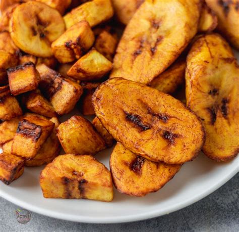 How To Fry Plantain Fried Plantain My Active Kitchen