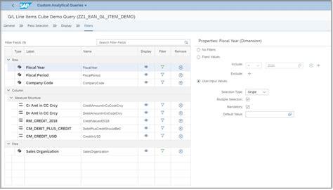 how to use custom analytical queries in sap s 4hana embedded analytics