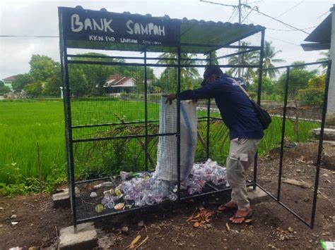 Kkn Pmd Unram Desa Pejaring Buat Bank Sampah Dalam Meningkatkan