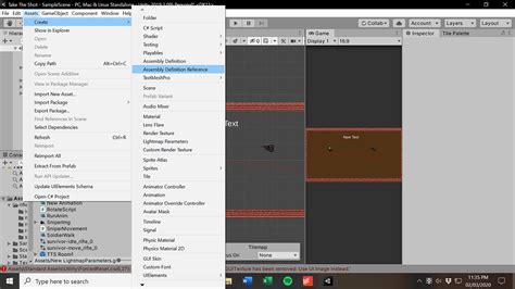 i cannot find the lightweight render pipeline asset questions