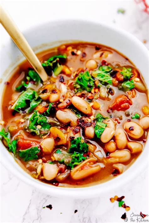 White Bean And Kale Soup Jessica In The Kitchen