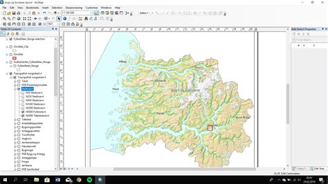 arcgis desktop exporting map new layers show up geographic