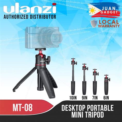 Ulanzi Mt 08 Desktop Mini Portable Tripod Extendable With 1 4 Screw To