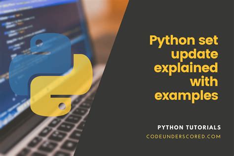 python set update explained with examples code underscored