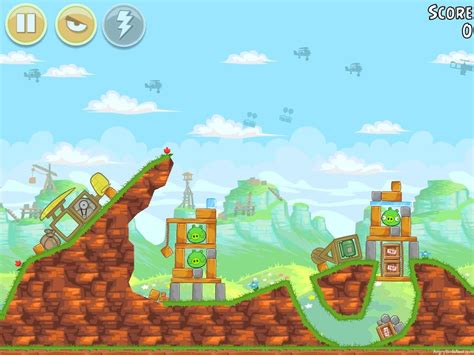 Angry Birds Mighty Eagle Walkthrough Reds Mighty Feathers Level 24 1