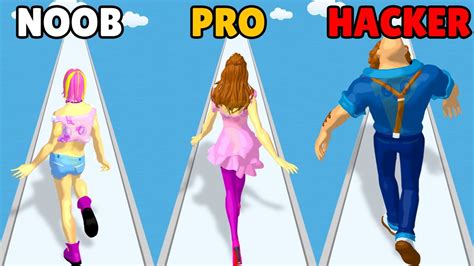 Noob Vs Pro Vs Hacker In Find Your Gender Youtube