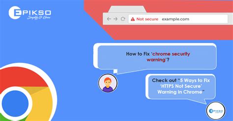 how to fix not secure website chrome security warning