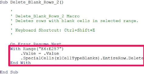 excel vba delete blank or empty rows 5 easy to use macro