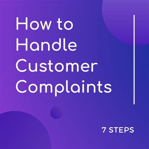 7 Steps For Handling Customer Complaints Toughnickel