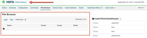 how to back up and restore apache hive data using cloudera