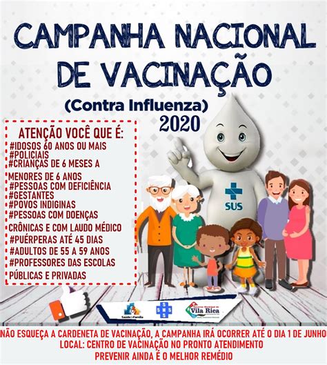 Secretaria De Saúde Realiza Dia D Da Campanha De Vacinação Contra A