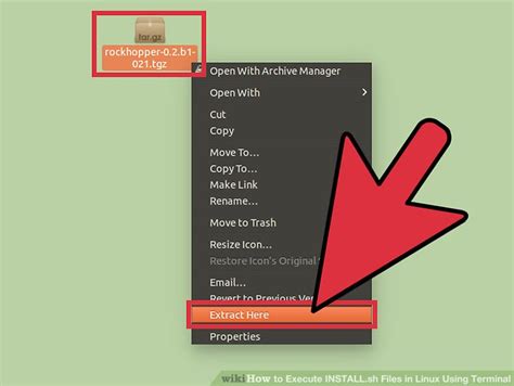 how to execute install sh files in linux using terminal 6