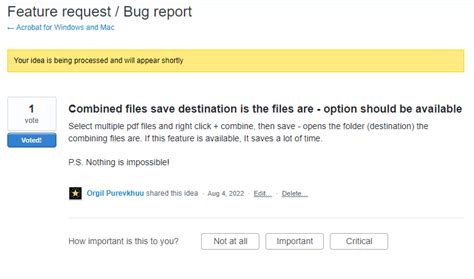solved default save path when combining pdfs adobe community 9468598