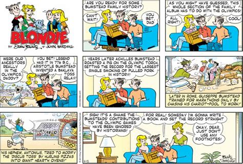End Of Summer News From Your Friends At Blondie Blondie Comic