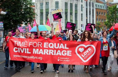 Northern Ireland Thousands To March To Demand Marriage Equality