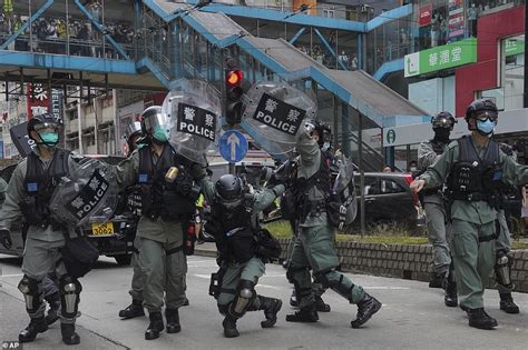 Thousands Of Hong Kong Protesters Are Tear Gassed By Police Daily