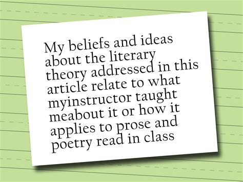 how to write a reflection paper 14 steps with pictures