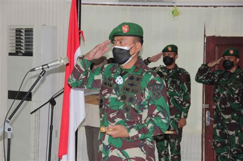 Danrem 152 Baabullah Pimpin Sertijab Dandim 1501 Ternate Siber Malut Com
