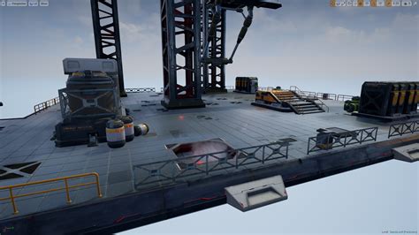 modular sci fi space base location and props flippednormals