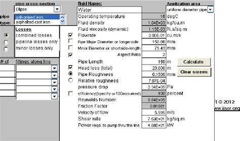 a simplified pipeline calculations program liquid flow 1 semantic