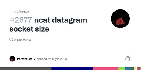 ncat datagram socket size · issue 2677 · nmap nmap · github