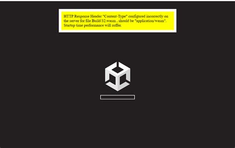 response header content type configured incorrectly unity webgl