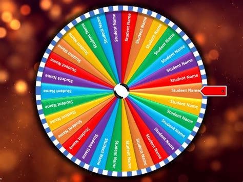 Spin The Wheel Random Name Picker
