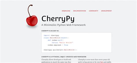14 minimal web frameworks for python