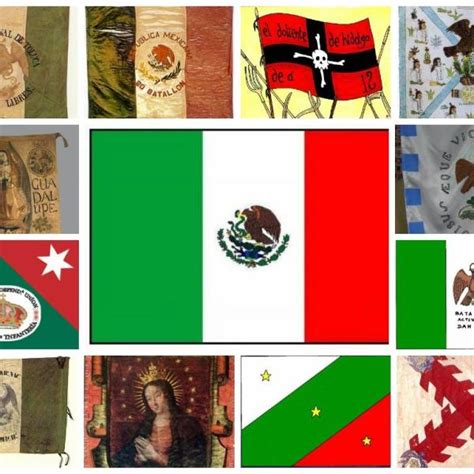 Arriba Imagen Evolucion De La Bandera De Mexico Desde Lleno 2065 Hot
