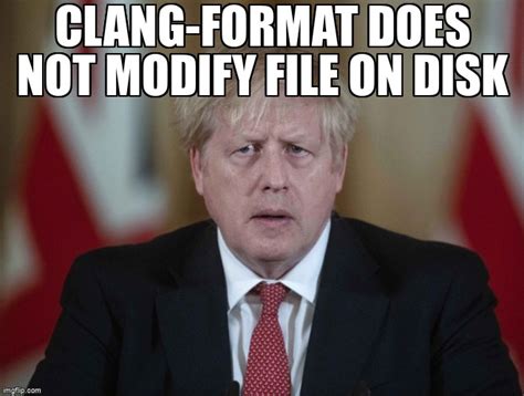 meme overflow on twitter clang format does not modify file on disk