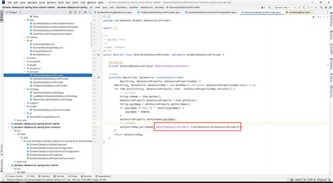 mybatis plus 插件 动态数据源实现原理与源码讲解 dynamic datasource spring boot starter