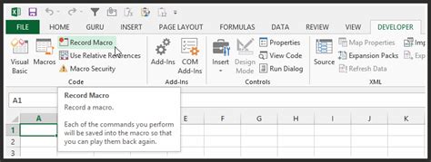 how to create a personal macro file — the spreadsheet guru