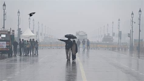 Rain Thunderstorms Hit Delhi Ncr For 2nd Day Imd Predicts More