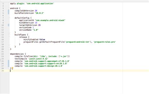 “the specified android sdk build tools version 26 0 0 is ignored…” 易学教程