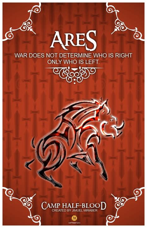 Chb Cabin Poster Ares Percy Jackson Books Percy Jackson Fan Art