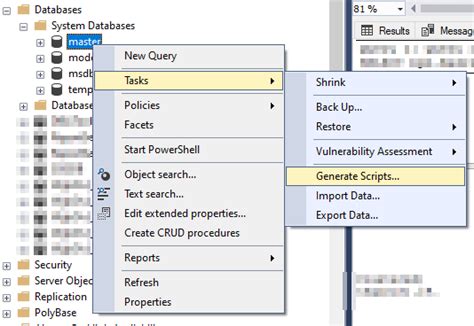 sql copy database from server to local db i need copy