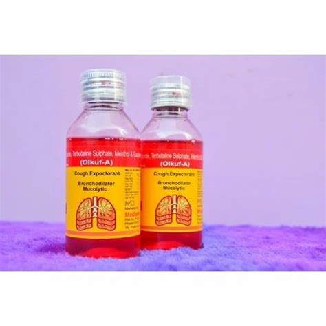 Mucolytics Olkuf A Cough Syrup Bottle Size 100 Ml At Rs 11 Bottle In